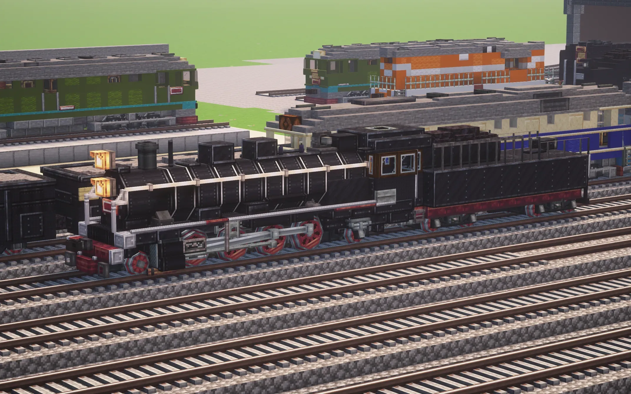 上游型蒸汽机车-CMS蓝图站